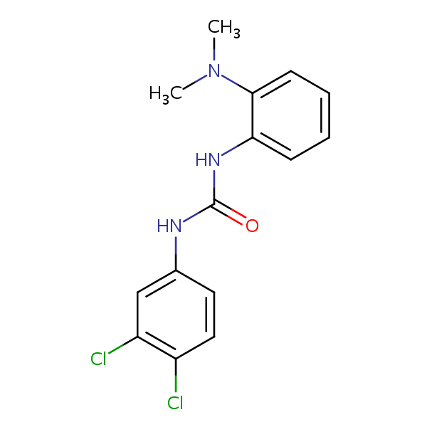 1-(3,4-Dichlorophenyl)-3-(2-(dimethylamino)phenyl)urea | SIELC Technologies