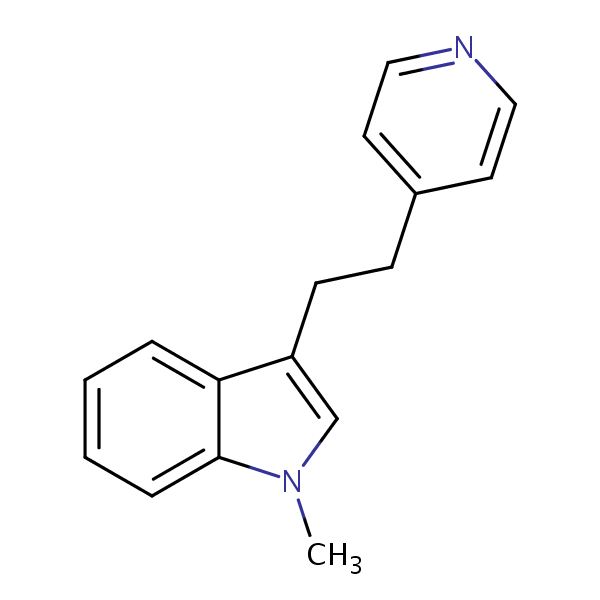 1-Methyl-3-(2-(4-pyridyl)ethyl)-1H-indole | SIELC Technologies