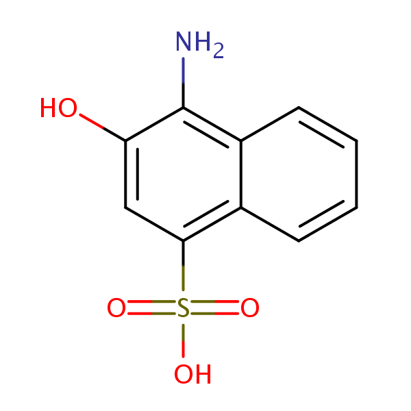 1-Naphthalenesulfonic acid, 4-amino-3-hydroxy- | SIELC Technologies