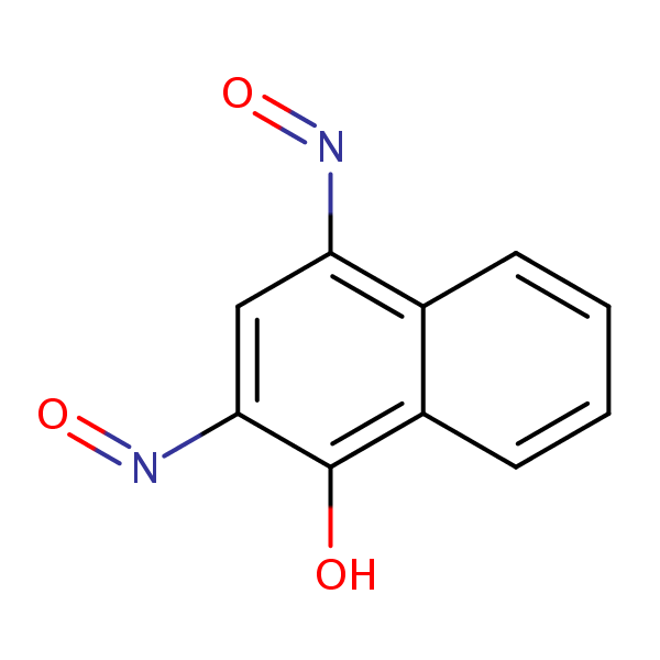 1-Naphthalenol, 2,4-dinitroso- | SIELC Technologies