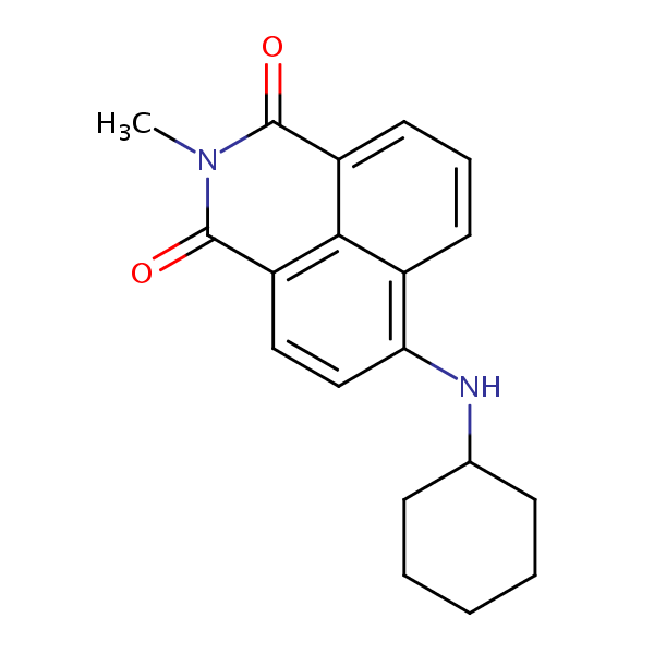 1H-Benz[de]isoquinoline-1,3(2H)-dione, 6-(cyclohexylamino)-2-methyl- | SIELC Technologies