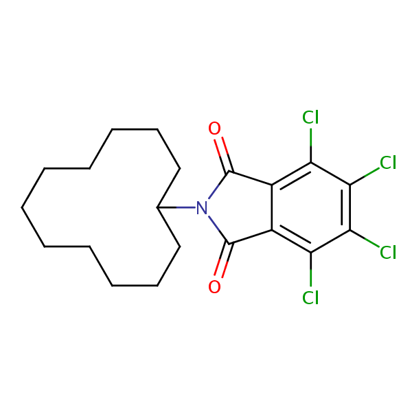 1H-Isoindole-1,3(2H)-dione, 4,5,6,7-tetrachloro-2-cyclododecyl- | SIELC Technologies