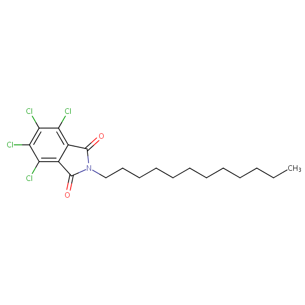 1H-Isoindole-1,3(2H)-dione, 4,5,6,7-tetrachloro-2-dodecyl- | SIELC Technologies