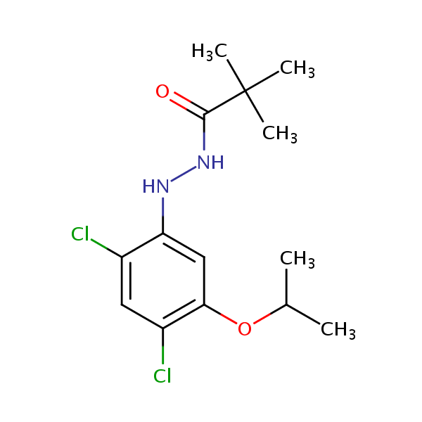 2’-(2,4-Dichloro-5-(1-methylethoxy)phenyl)-2,2-dimethylpropionohydrazide | SIELC Technologies