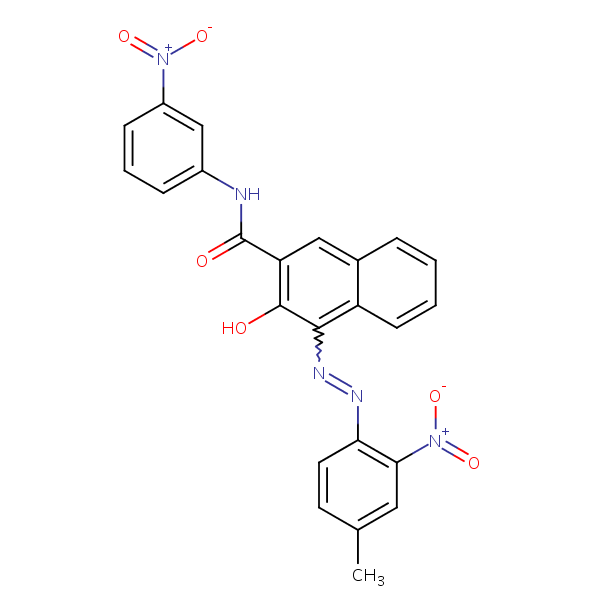 2-Naphthalenecarboxamide, 3-hydroxy-4-[(4-methyl-2-nitrophenyl)azo]-N-(3-nitrophenyl)- | SIELC ...