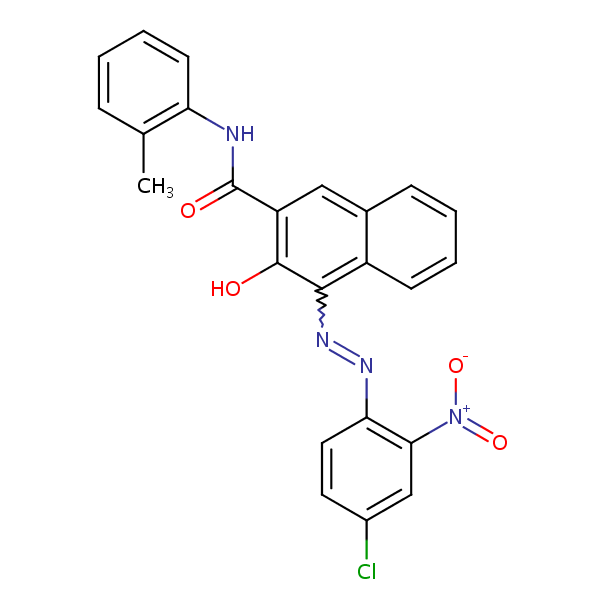 2-Naphthalenecarboxamide, 4-[(4-chloro-2-nitrophenyl)azo]-3-hydroxy-N-(2-methylphenyl)- | SIELC ...