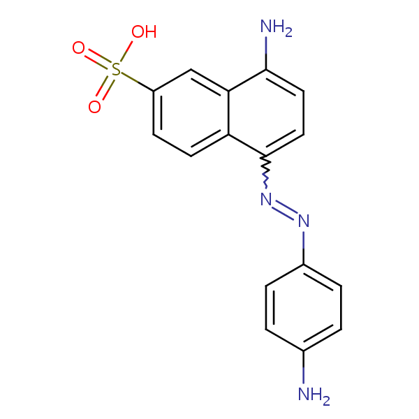 2-Naphthalenesulfonic acid, 8-amino-5-[(4-aminophenyl)azo]- | SIELC Technologies