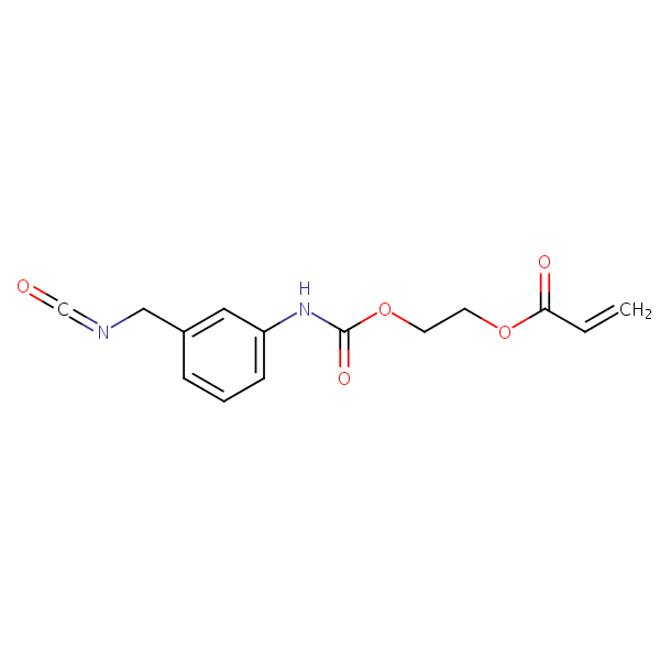 2-Propenoic acid, 2-[[[(3-isocyanatomethylphenyl)amino]carbonyl]oxy]ethyl ester | SIELC Technologies