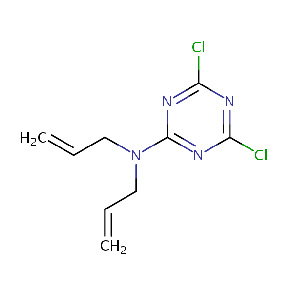2,4-Dichloro-6-(N,N-diallylamino)-1,3,5-triazine | SIELC Technologies