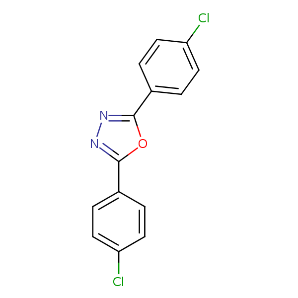 2,5-Bis(4-chlorophenyl)-1,3,4-oxadiazole | SIELC Technologies