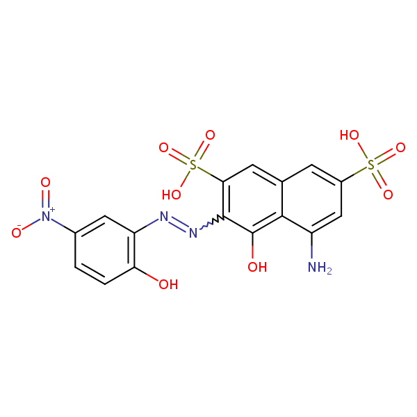 2,7-Naphthalenedisulfonic acid, 5-amino-4-hydroxy-3-[(2-hydroxy-5-nitrophenyl)azo]- | SIELC ...