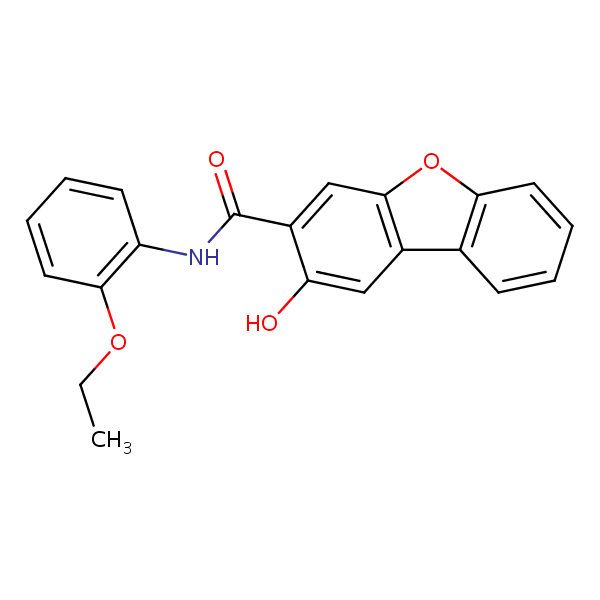 3-Dibenzofurancarboxamide, N-(2-ethoxyphenyl)-2-hydroxy- | SIELC Technologies
