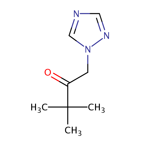 3,3-Dimethyl-1-(1H-1,2,4-triazol-1-yl)butan-2-one | SIELC Technologies