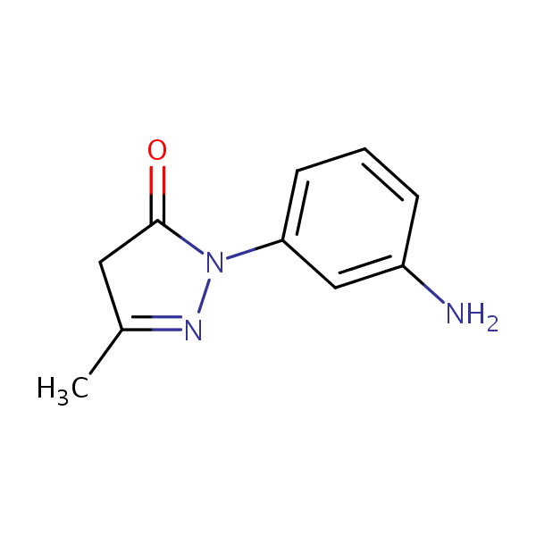 3H-Pyrazol-3-one, 2-(3-aminophenyl)-2,4-dihydro-5-methyl- | SIELC Technologies