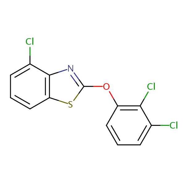 4-Chloro-2-(2,3-dichlorophenoxy)benzothiazole | SIELC Technologies
