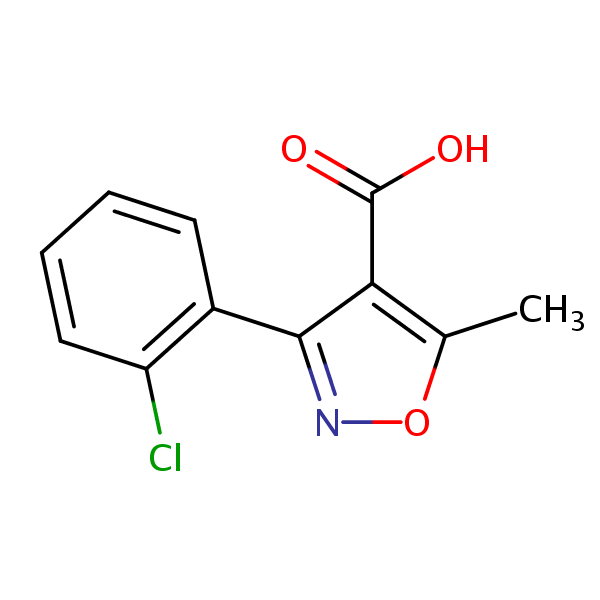 4-Isoxazolecarboxylic acid, 3-(2-chlorophenyl)-5-methyl- | SIELC Technologies