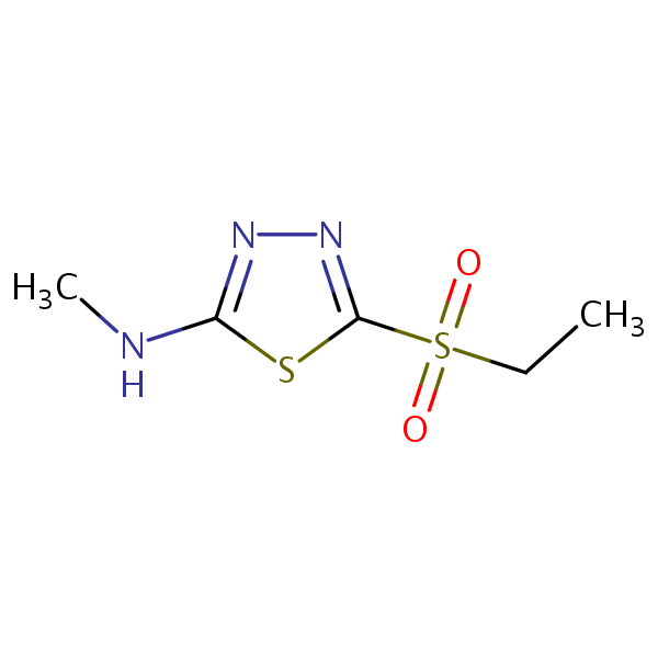 5-(Ethylsulphonyl)-N-methyl-1,3,4-thiadiazol-2-amine | SIELC Technologies