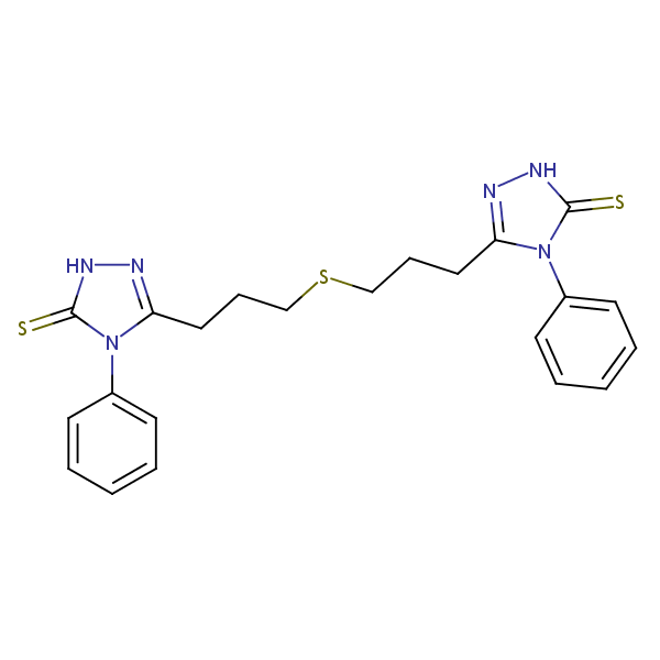 5,5’(Thiodipropane-3,1-diyl)bis(2,4-dihydro-4-phenyl-3H-1,2,4-triazole-3-thione) | SIELC ...