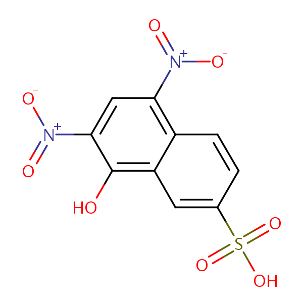 8-Hydroxy-5,7-dinitro-2-naphthalenesulfonic acid | SIELC Technologies