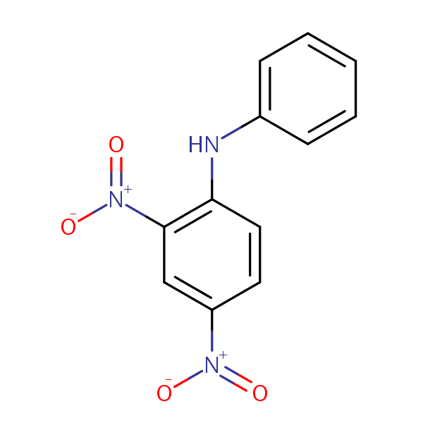 Benzenamine, 2,4-dinitro-N-phenyl- | SIELC Technologies