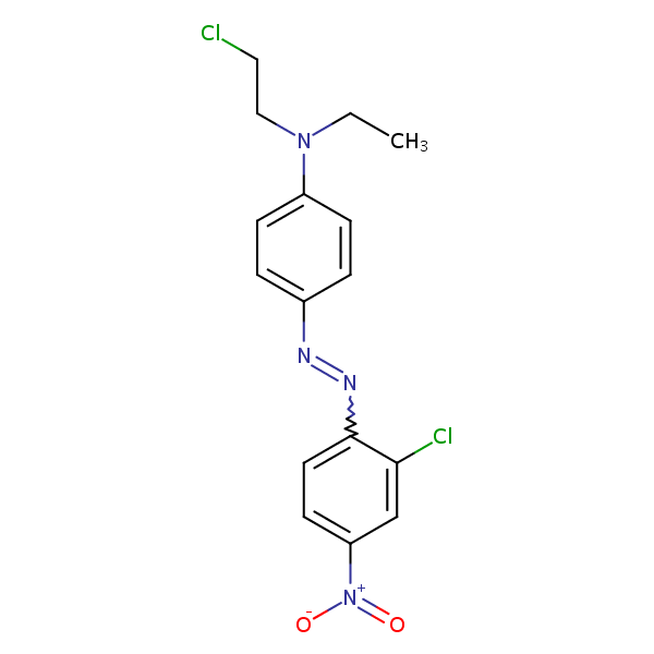 Benzenamine, N-(2-chloroethyl)-4-[(2-chloro-4-nitrophenyl)azo]-N-ethyl- | SIELC Technologies