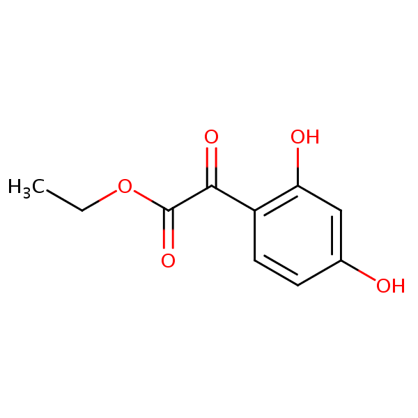 Benzeneacetic acid, 2,4-dihydroxy-.alpha.-oxo-, ethyl ester | SIELC Technologies