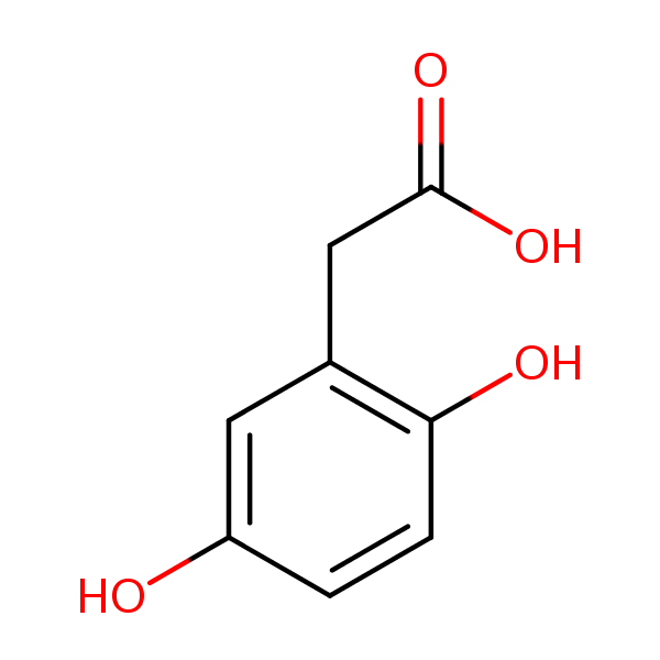 Benzeneacetic acid, 2,5-dihydroxy- | SIELC Technologies