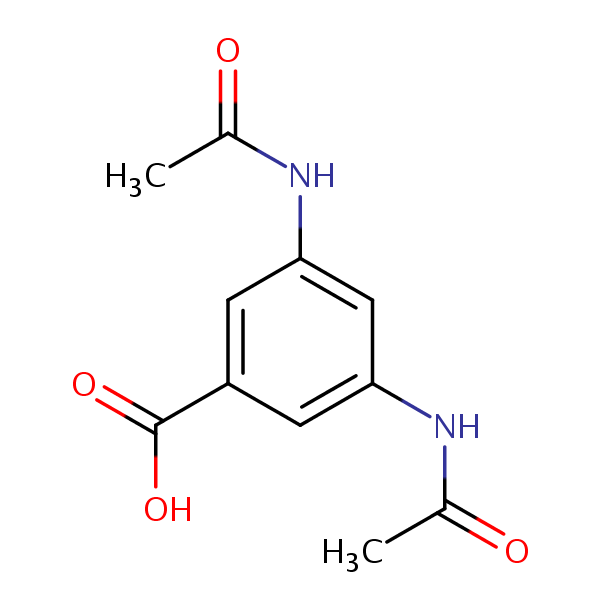 Benzoic acid, 3,5-bis(acetylamino)- | SIELC Technologies
