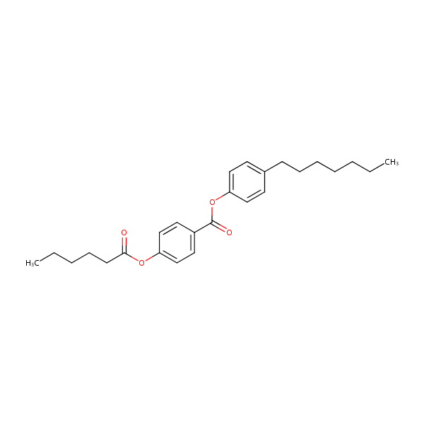 Benzoic acid, 4-[(1-oxohexyl)oxy]-, 4-heptylphenyl ester | SIELC Technologies