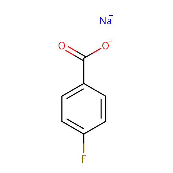 Benzoic acid, 4-fluoro-, sodium salt | SIELC Technologies