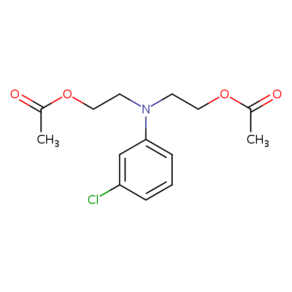 Ethanol, 2,2’-[(3-chlorophenyl)imino]bis-, diacetate (ester) | SIELC Technologies