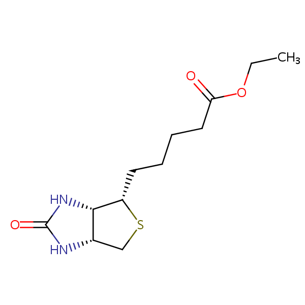 Ethyl (3aS-(3aalpha,4beta,6aalpha))-hexahydro-2-oxo-1H-thieno(3,4-d)imidazole-4-valerate | SIELC ...