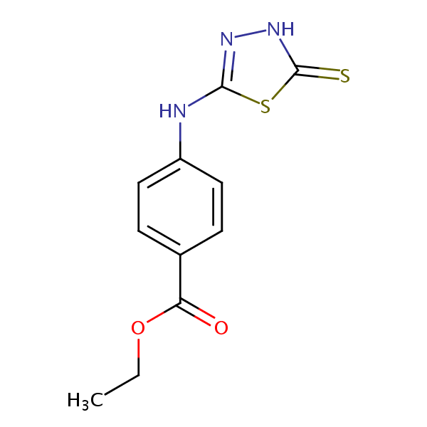 Ethyl 4-((4,5-dihydro-5-thioxo-1,3,4-thiadiazol-2-yl)amino)benzoate | SIELC Technologies