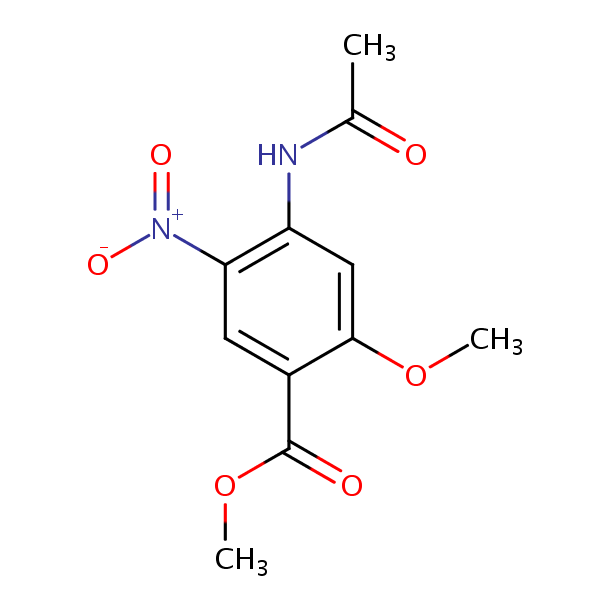 Methyl 4-(acetylamino)-5-nitro-o-anisate | SIELC Technologies