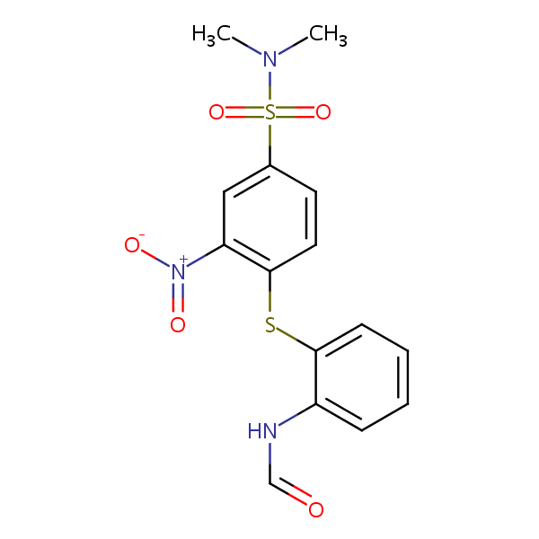 N-(2-((4-((Dimethylamino)sulphonyl)-2-nitrophenyl)thio)phenyl)formamide | SIELC Technologies