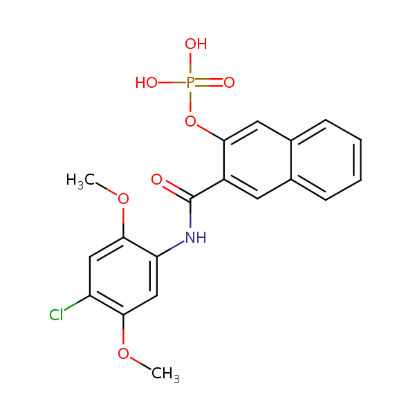 N-(4-Chloro-2,5-dimethoxyphenyl)-3-(phosphonooxy)naphthalene-2-carboxamide | SIELC Technologies