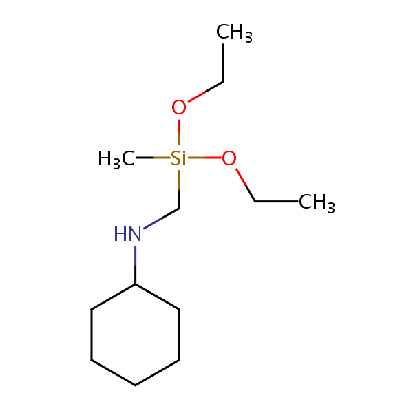 N-{[Diethoxy(methyl)silyl]methyl}cyclohexanamine | SIELC Technologies