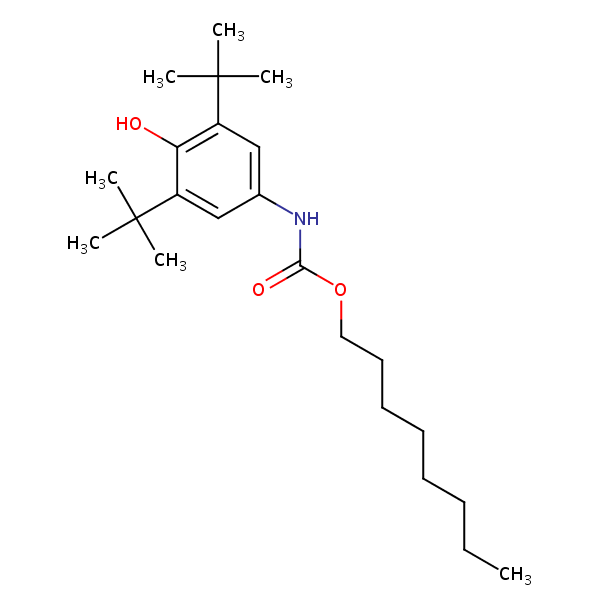 Octyl (3,5-bis(tert-butyl)-4-hydroxyphenyl)carbamate | SIELC Technologies