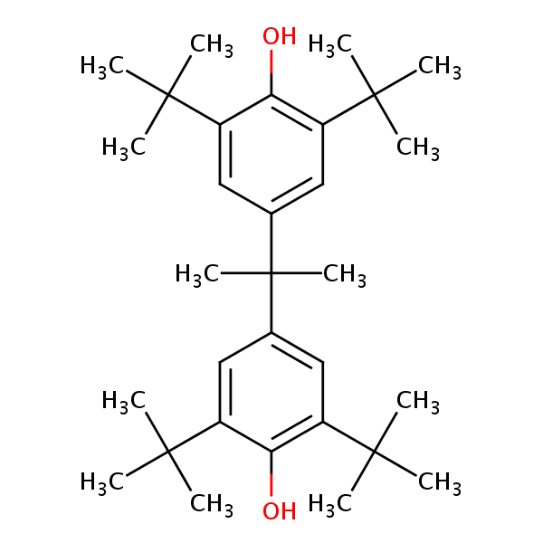 Phenol, 4,4’-(1-methylethylidene)bis[2,6-bis(1,1-dimethylethyl)- | SIELC Technologies