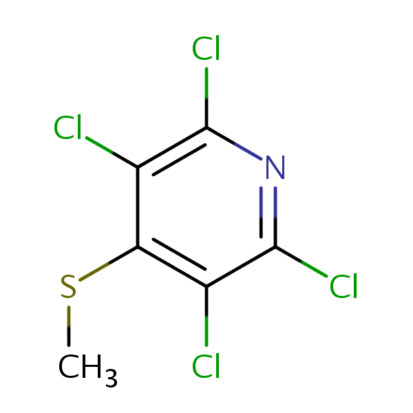 Pyridine, 2,3,5,6-tetrachloro-4-(methylthio)- | SIELC Technologies