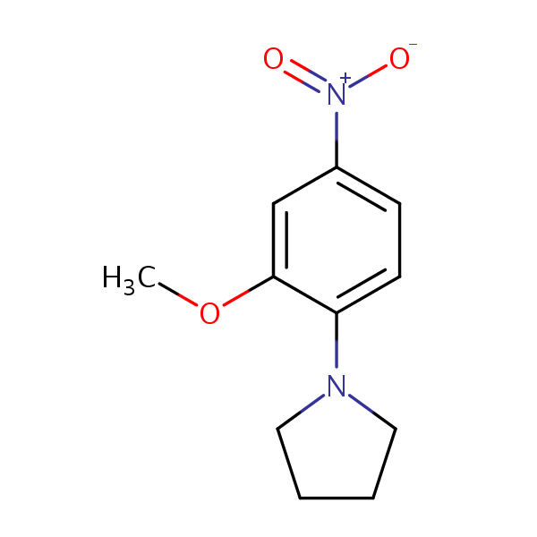 Pyrrolidine, 1-(2-methoxy-4-nitrophenyl)- | SIELC Technologies