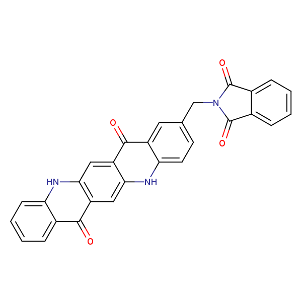 Quino[2,3-b]acridine-7,14-dione, 2-[(1,3-dihydro-1,3-dioxo-2H-isoindol-2-yl)methyl]-5,12-dihydro ...