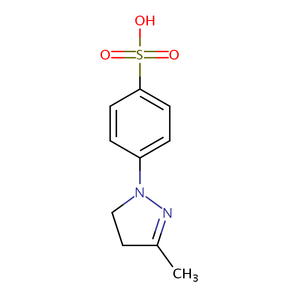 p-(4,5-Dihydro-3-methyl-1H-pyrazol-1-yl)benzenesulphonic acid | SIELC Technologies