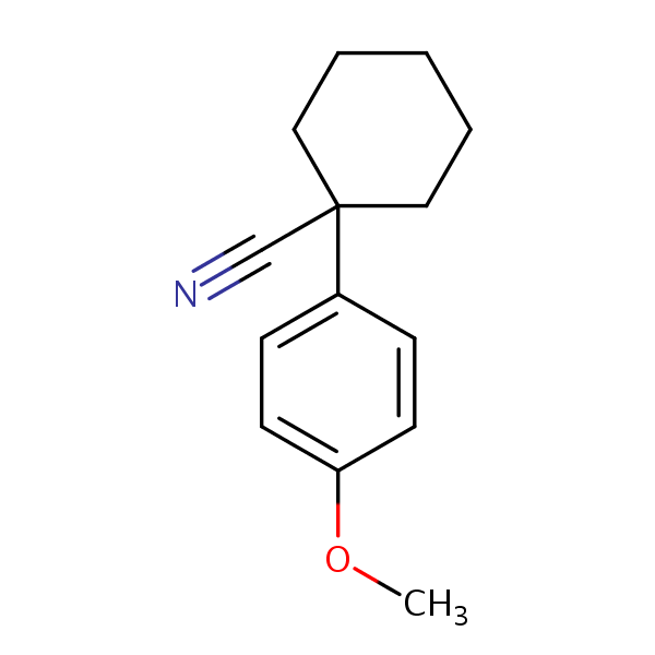 1-(4-Methoxyphenyl)cyclohexanecarbonitrile | SIELC Technologies