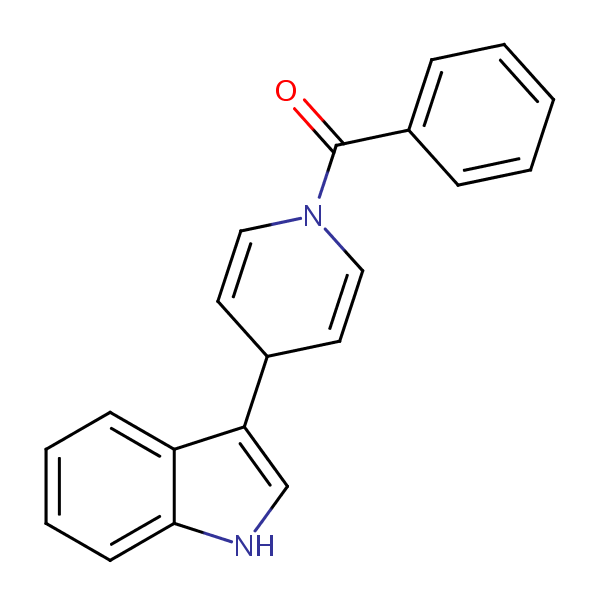 1-Benzoyl-1,4-dihydro-4-(1H-indol-3-yl)pyridine | SIELC Technologies