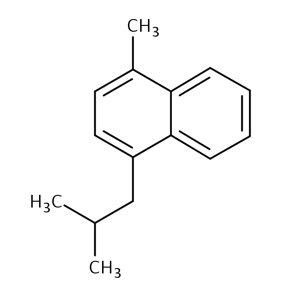1-Methyl-4-(2-methylpropyl)naphthalene | SIELC Technologies
