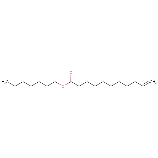 10-Undecenoic acid, heptyl ester | SIELC Technologies