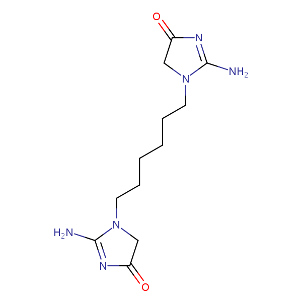 1,1’-(Hexane-1,6-diyl)bis(2-amino-1,5-dihydro-4H-imidazol-4-one ...