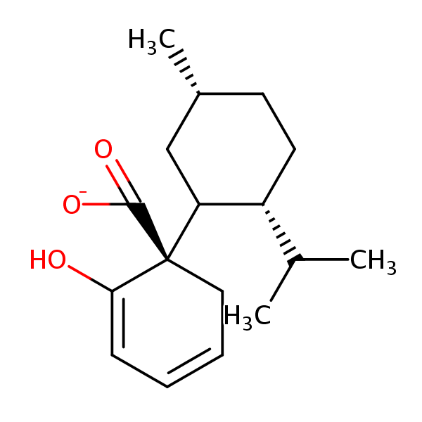 (1)(1alpha,2beta,5beta)-5-Methyl-2-(1-methylethyl)cyclohexyl salicylate | SIELC Technologies