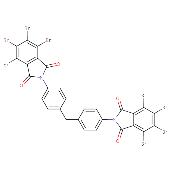 1H-Isoindole-1,3(2H)-dione, 2,2’-(methylenedi-4,1-phenylene)bis[4,5,6,7-tetrabromo- | SIELC ...